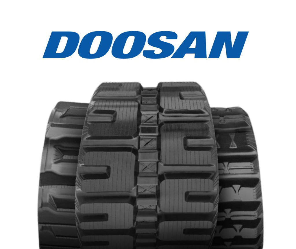 Doosan Replacement Rubber Tracks – Grizzly Rubber Tracks