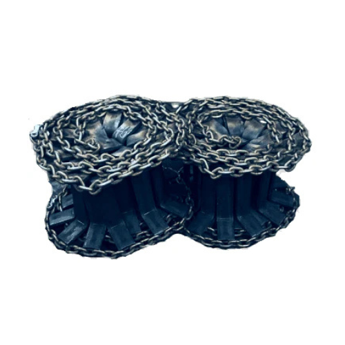 Grizzly® Chain Tracks for Skid Steers: Affordable Snow & Mud Solution ...