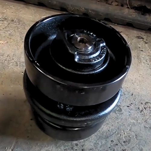 Bogie Wheels & Idler Rollers | Skid Steer & Excavators – Grizzly Rubber ...