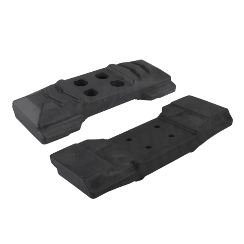 Bolt-On Rubber Track Pads for Excavators – Heavy-Duty Surface Protecti ...
