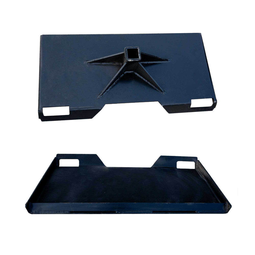 Skid Steer Hitch Plates | Made in USA | Grizzly Rubber Tracks