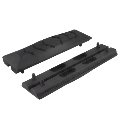 20" Bolt-On Rubber Pads for Excavators – Heavy-Duty Track Pads ...